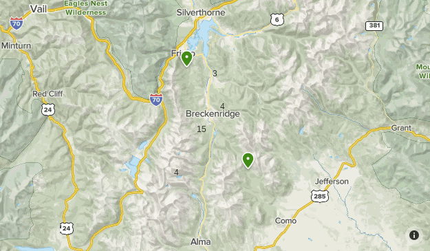 Breckenridge Hikes Completed | List | AllTrails
