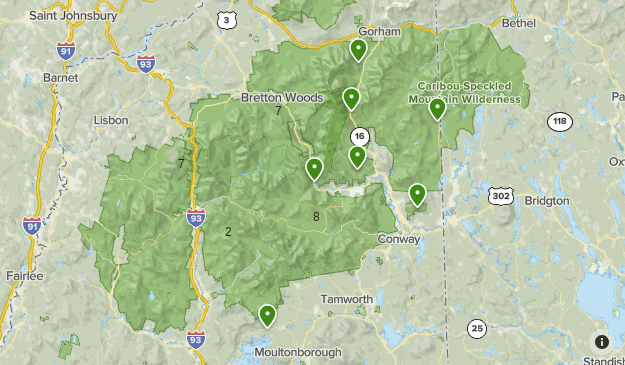 The White Mountains Easy-Moderate Hikes | List | AllTrails