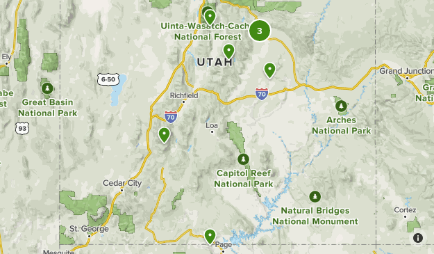 UT road trip destinations | List | AllTrails