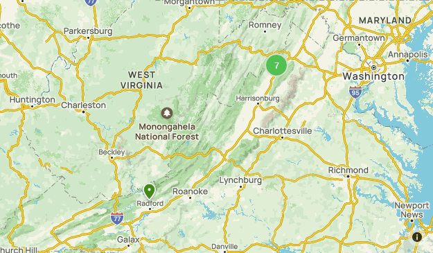 George Washington, Lee District | List | AllTrails