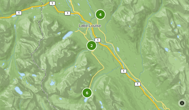 Potential Hikes - Lake Louse/Moraine Lake | List | AllTrails