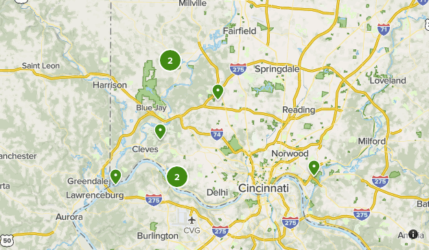 Cincinnati Hikes (Completed) | List | AllTrails