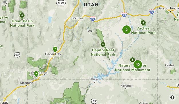 Utah ruins and rock art | List | AllTrails