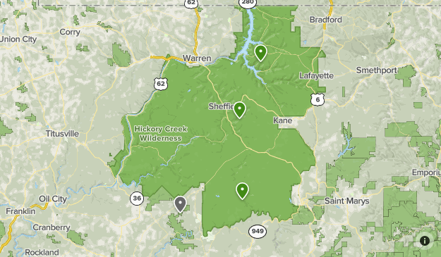 PA- Allegheny National Forest | List | AllTrails
