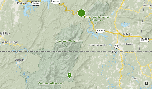Cherokee National Forest - Southern District | List | AllTrails