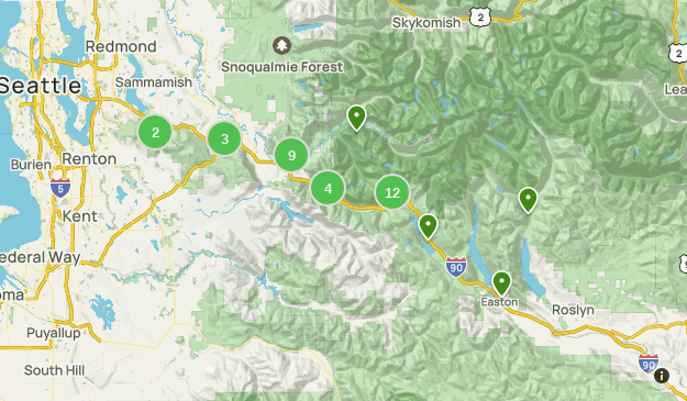Interstate 90 Hikes | List | AllTrails