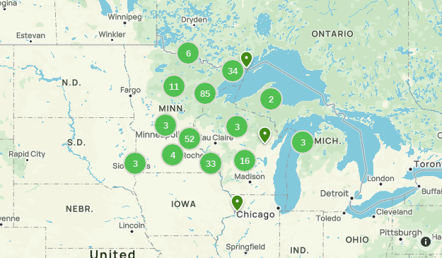 Minnesota and Wisconsin Hiking | List | AllTrails