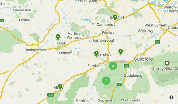 Ash Vale/Hampshire | List | AllTrails