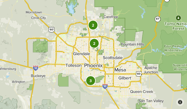 Phoenix summit Challenge trails | List | AllTrails