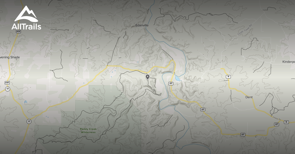 custom map for Big Piney-Paddy Creek | List | AllTrails