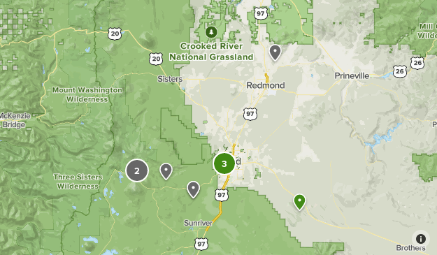 Bend Maps | List | AllTrails