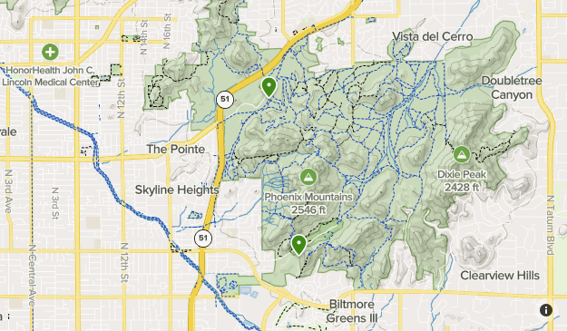 Phoenix Mountains Preserve, Arizona | List | AllTrails