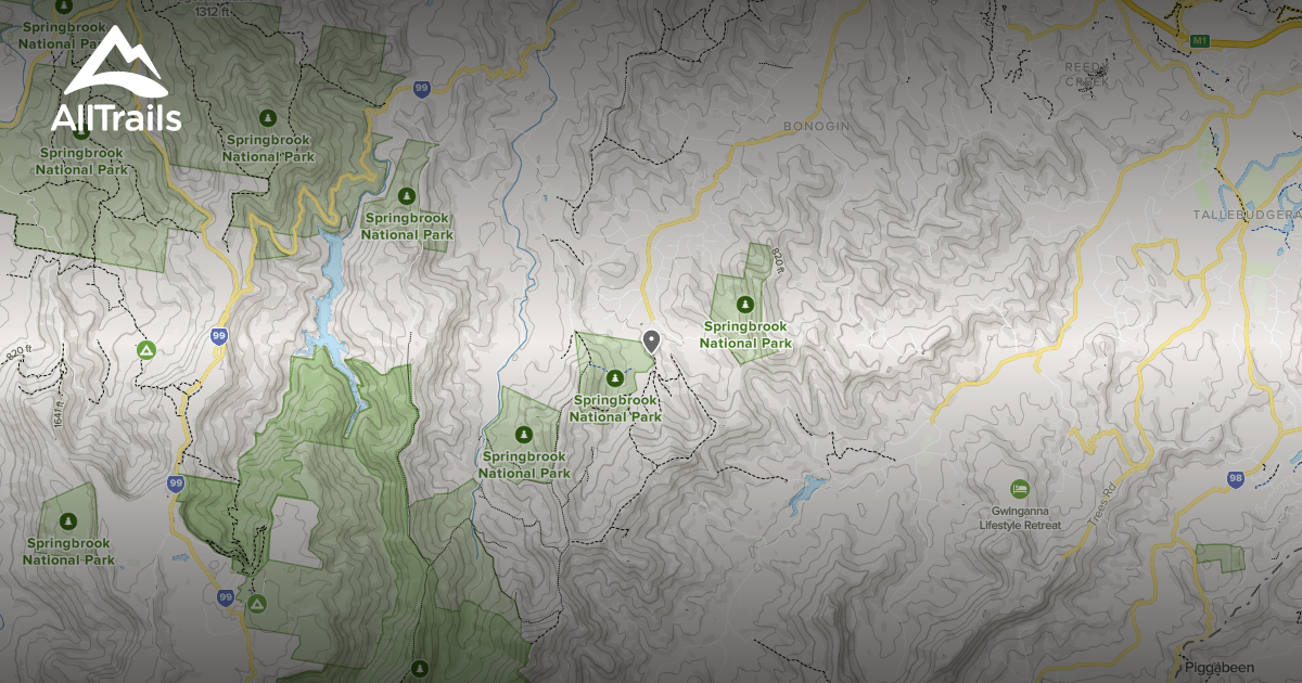 Cougal Summit via Boyd’s Butte leaving from Cougal Cascade | List ...