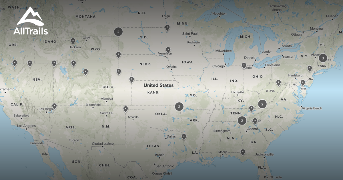 Tripoint Maps | List | AllTrails