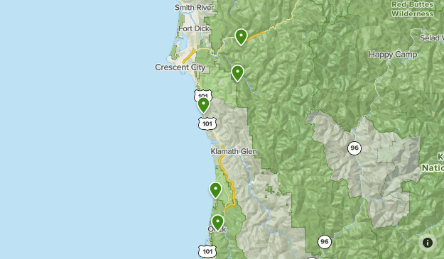 Redwoods/Crescent Beach | List | AllTrails