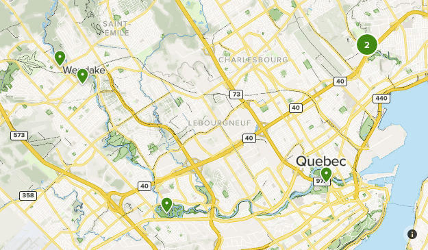 Randonnées Ville de Québec | List | AllTrails