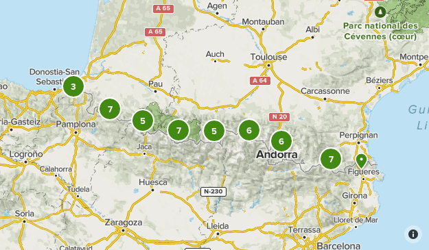 Gr 10 Traversee des Pyrenees de l'Atlantique à la Mediterranee | List ...