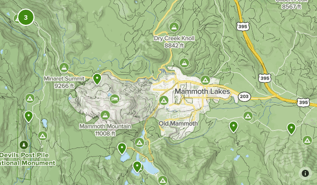 Mammoth snow summit time | List | AllTrails