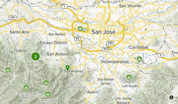 Escazu Trails | List | AllTrails