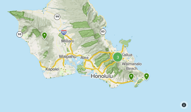 Oahu locations | List | AllTrails