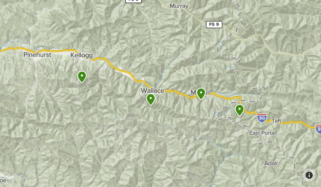 Lookout Pass Area- Snowshoeing | List | AllTrails