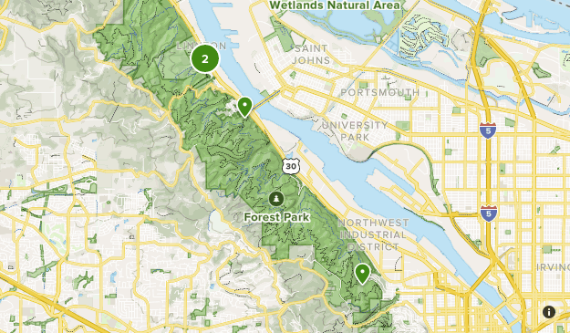 Weekend forest park hikes | List | AllTrails