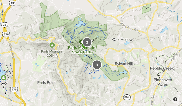 Paris Mountain Trails | List | AllTrails