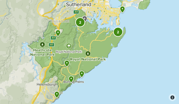 Royal National Park List Alltrails