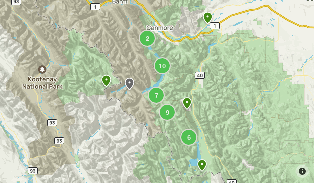 Spray Lakes Road Trails | List | AllTrails