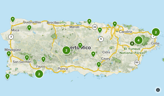 hikes in puerto rico | List | AllTrails