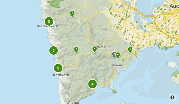 NZ Waitakere Range | List | AllTrails