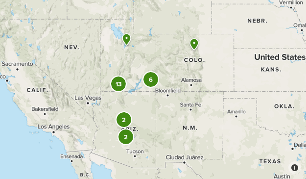 four corner states | List | AllTrails