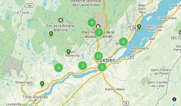 Qc et ses environs | List | AllTrails