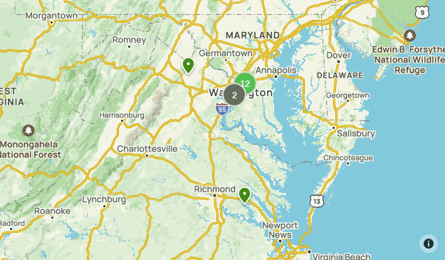 Northern VA/DC area | List | AllTrails