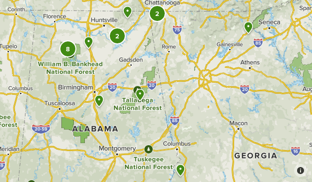 Day trip from Bham | List | AllTrails