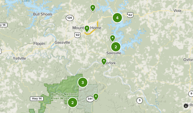 Norfork trip trails | List | AllTrails