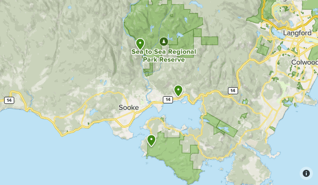 Sooke potholes | List | AllTrails