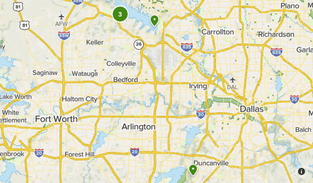 DFW | List | AllTrails
