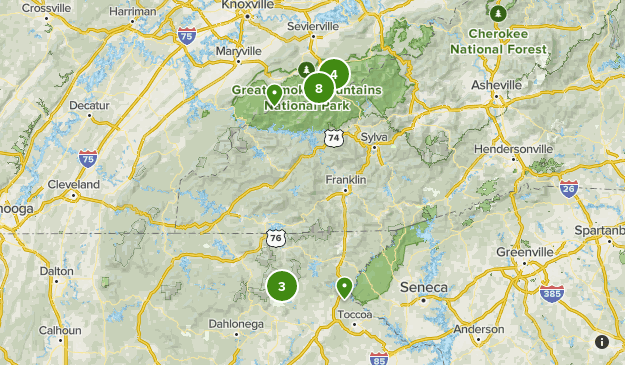 Smoky Mountains and Georgia | List | AllTrails