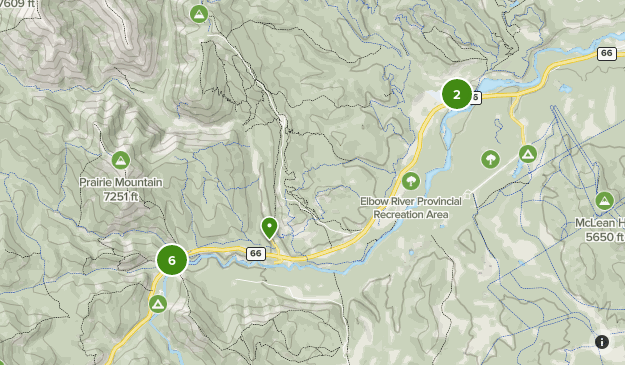 Elbow Falls Provincial Park | List | AllTrails