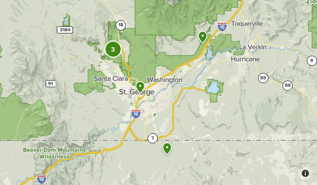 St. George Hike List | List | AllTrails