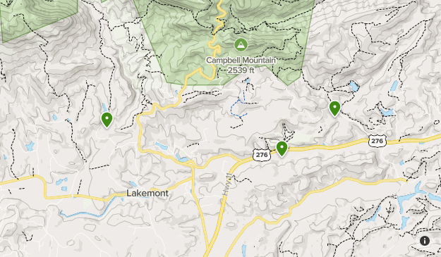 Mtn Bridge Wilderness Area, Cleveland SC | List | AllTrails