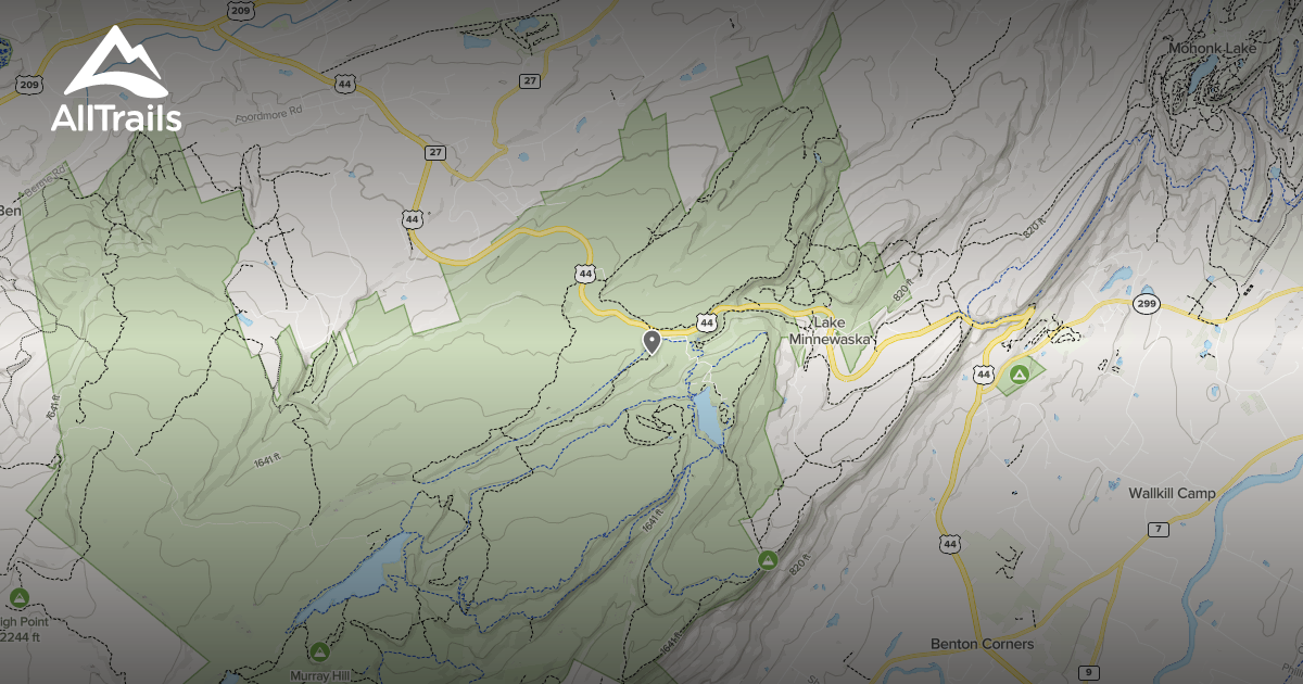 Lake Awosting via lower awasting carriageway | List | AllTrails