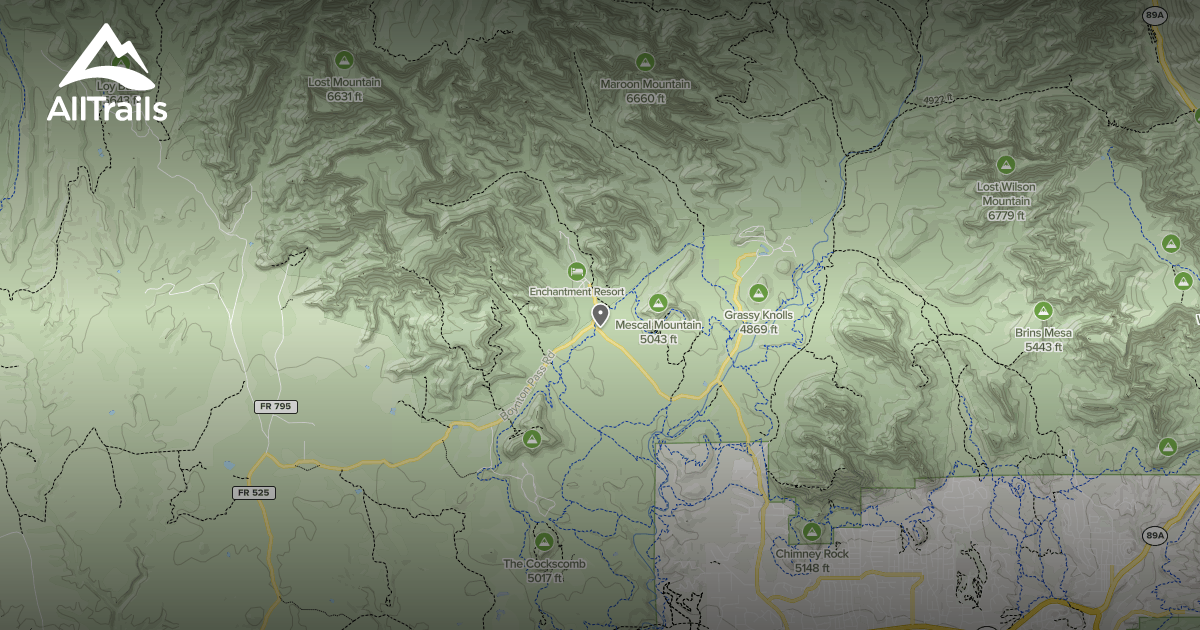 Sedona Trail Maps | List | AllTrails