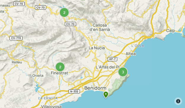 Benidorm Spain | List | AllTrails