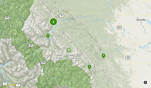 Abraham Lake Nordegg | List | AllTrails