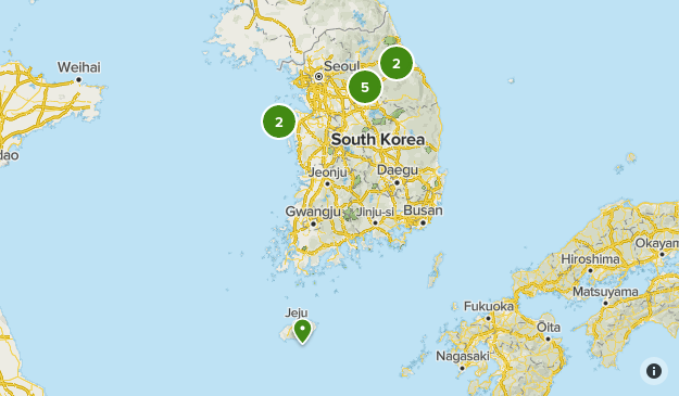 South Korea Bucket List | List | AllTrails