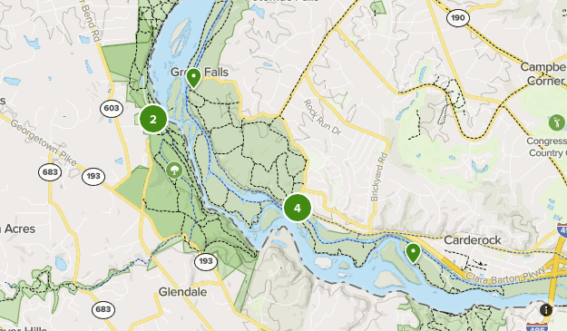 Great falls | List | AllTrails