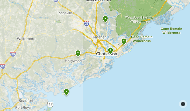 Charleston Road Trip 2021 | List | AllTrails
