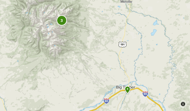 Montana Big Timber | List | AllTrails